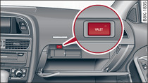 Audi A4 Year 2014 Valet parking function